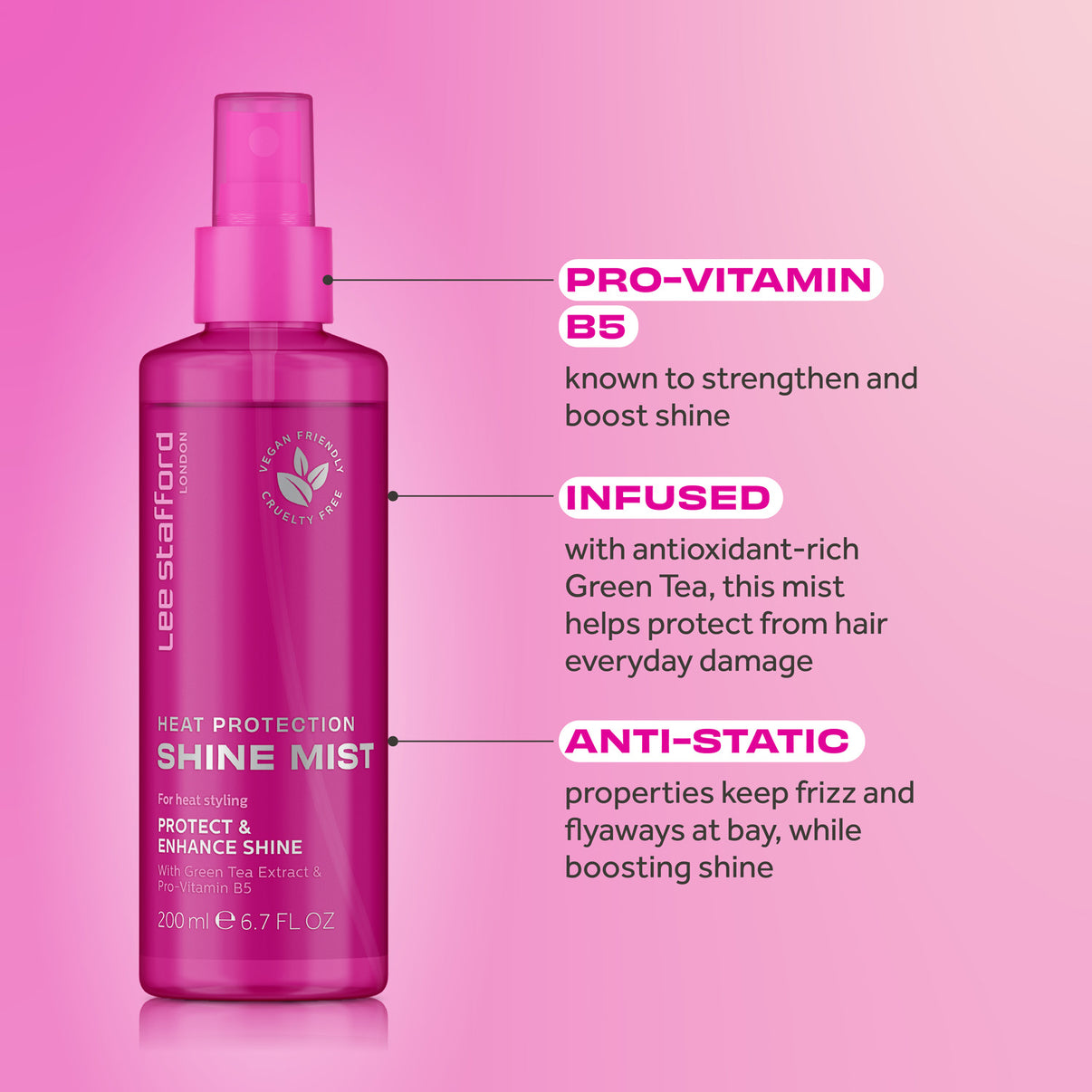Lee Stafford Heat Protection Shine Mist – Lee Stafford US