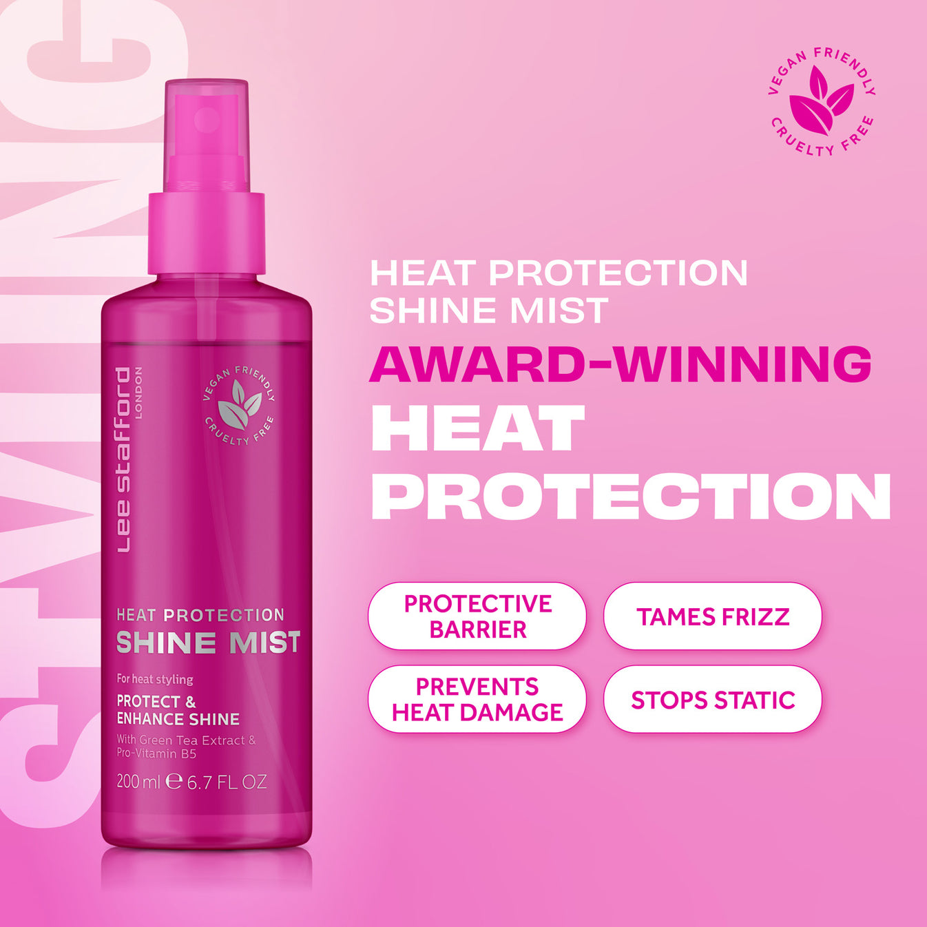 Lee Stafford Heat Protection Shine Mist – Lee Stafford US